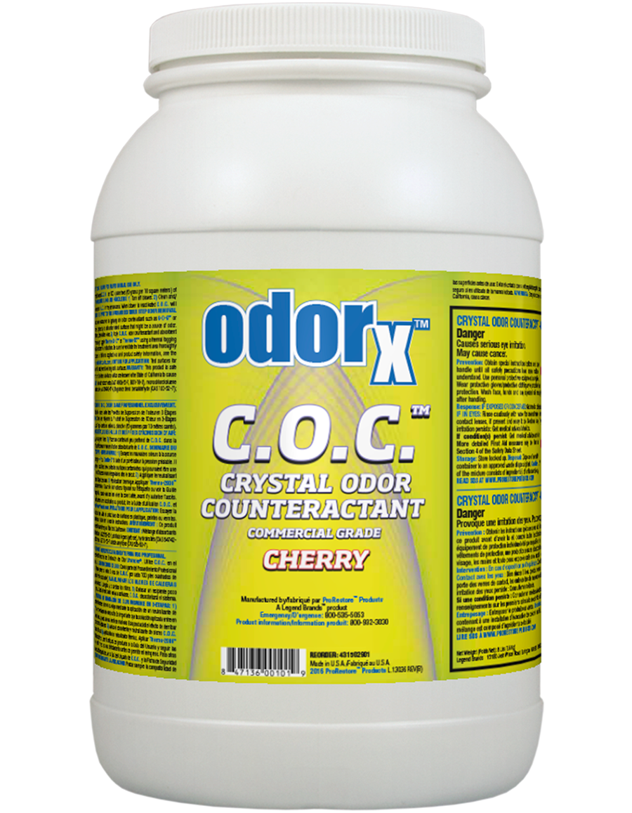 ODORx Crystal Odor Counteractant Commercial Cherry