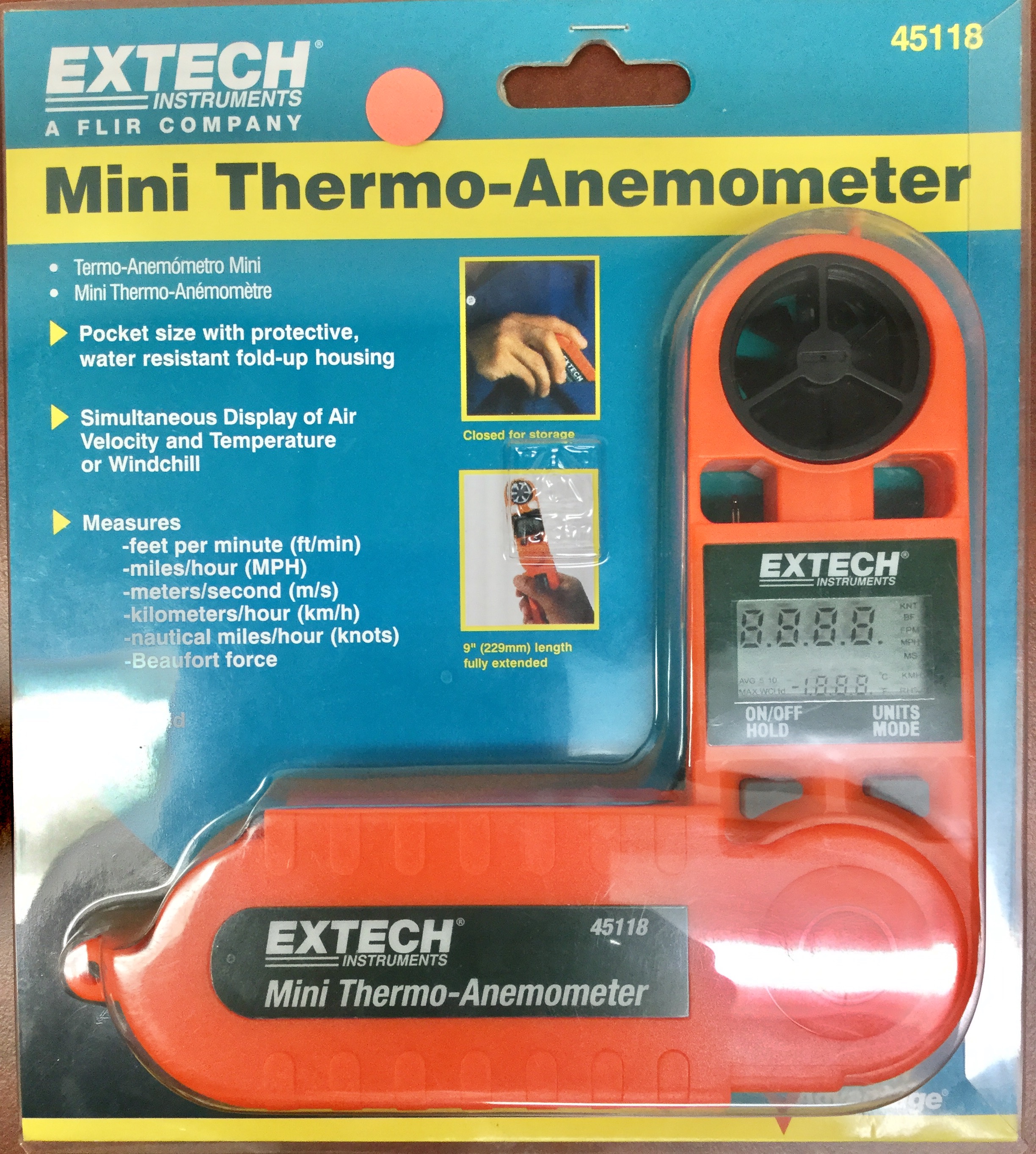 45118 Mini Thermo Anemometer
