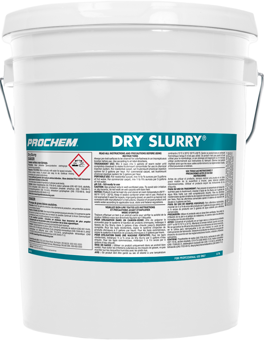 Dry Slurry pail